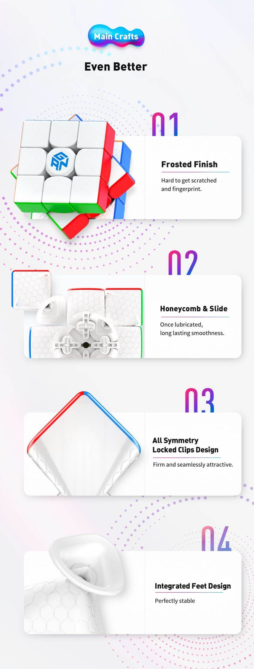 GAN11 M Pro 3X3x3แม่เหล็ก Cube GAN11 Air 3X3x3ความเร็ว Cube GAN 11 M Pro 3X3x3ความเร็ว Cube ...