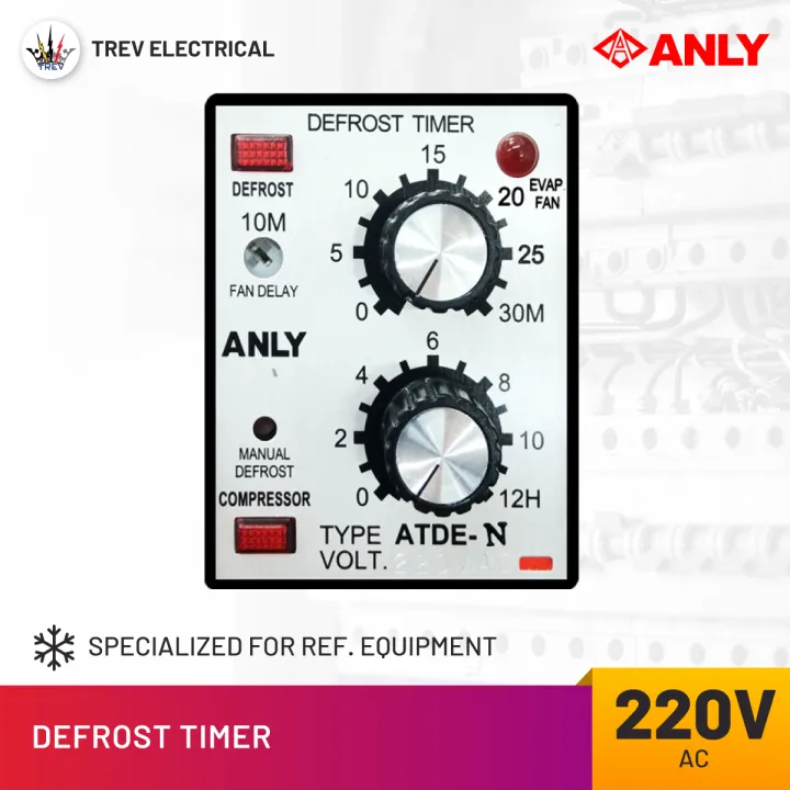 TREV ELECTRICAL Anly Defrost Timer | Lazada PH