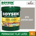 Boysen Color Series Permacoat Flat Latex Acrylic Latex Paint 1L / 4L ...