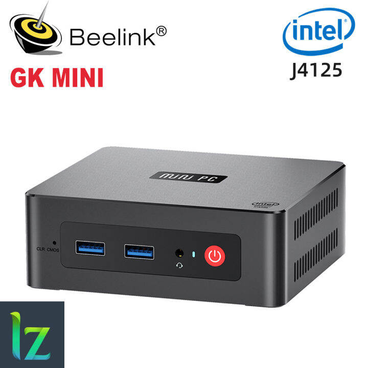 Beelink MINI PC Intel J4125 GK Mini Windows 11 DDR4 8GB 128GB SSD 5G ...