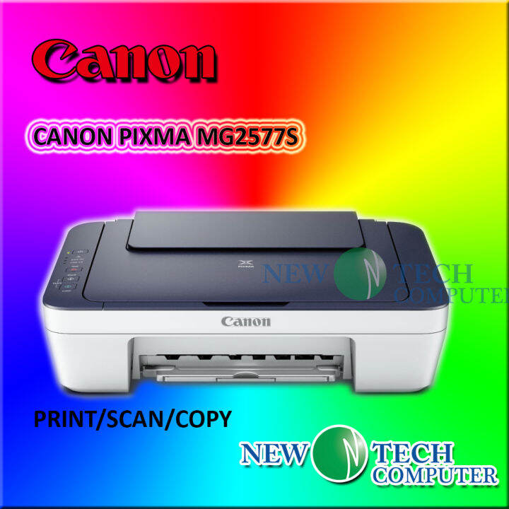 Canon Pixma MG2577S COLOR INKJET PRINT / SCAN / COPY 3IN1 PRINTER ...