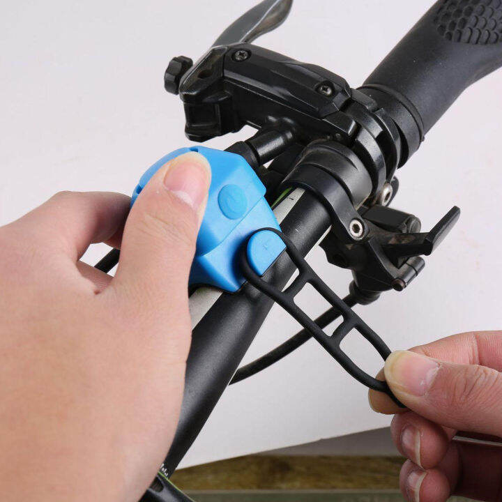 LazaraSuper Silicone Electric Bike Horn MTB Road Bicycle Ring Tricycle ...