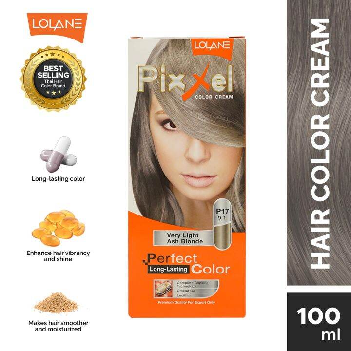 LOLANE Hair Color Pixxel Very Light Ash Blonde P17 | Lazada PH