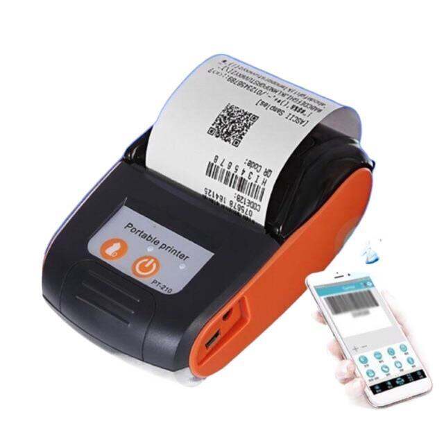 SDXP-210 PT-210 Portable Thermal Printer Handheld 58mm Receipt Receipt Printer Waybill Printer ...