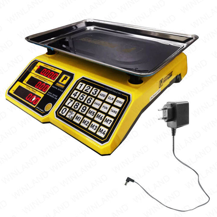 POWERHOUSE by Winland RECHARGEABLE Electronic Bench Digital Weighing ...