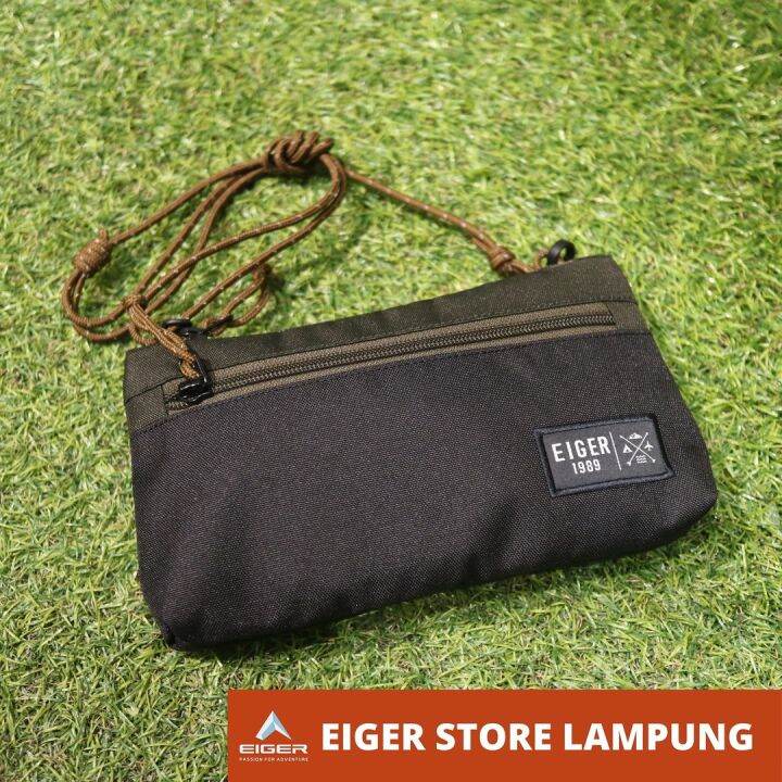 Eiger Selempang X-Market Pouch Black |6468 | Lazada Indonesia