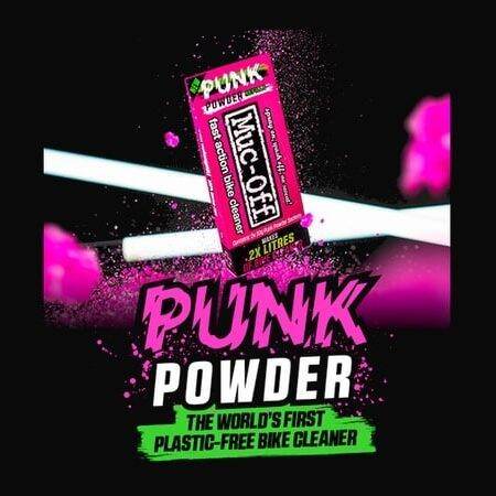 MUC OFF PUNK POWDER THE WORLD'S FIRST PLASTIC FREE BIKE CLEANER BICYCLE ...