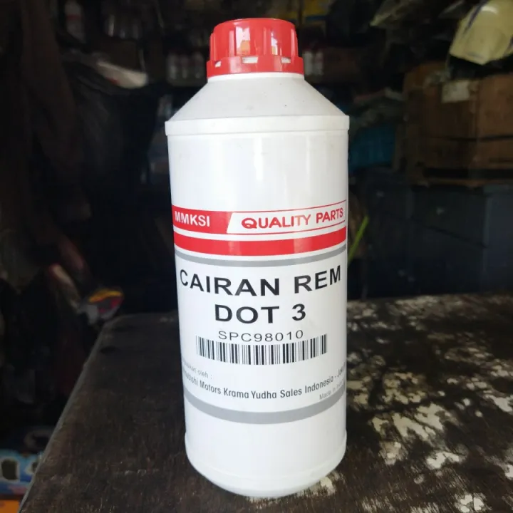 Minyak Rem Brake Fluid DOT-3 1 Liter merk Tiga Berlian ASLI! | Lazada ...