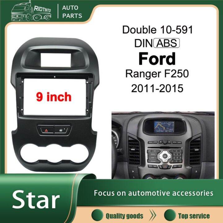 RTO Car Radio Fascia For 2011-2015 Ford Ranger 9 Inch Frame Android ...