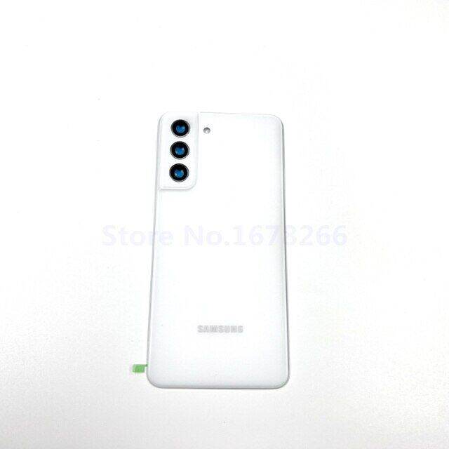 สำหรับ Samsung Galaxy S21 Fe 5G G990b G990ฝาครอบด้านหลังอะไหล่ซ่อม ...