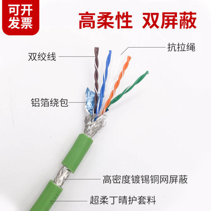 Twisted-pair shielded wire for 4/6/8/10/14 core 0.2 servo encoder of ...