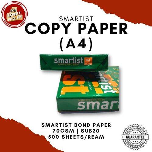 Chh[Smartist] Copy Paper / Bond Paper - (Short / Long / A4) 70GSM | 500 ...
