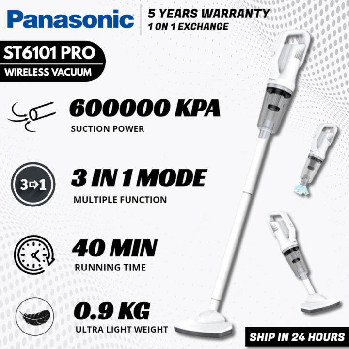 READY STOCK ST6101 PRO (2023) Wireless Car Vacuum Cleaner Rechargeable Cordless Car Vacuum ...