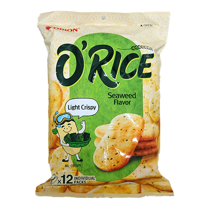 Orion O'rice Seaweed Rice Cracker 12P 95.4g | Lazada PH
