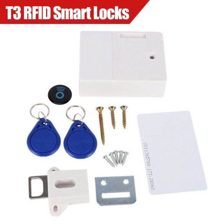 Invisible Sensor T3 RFID Hidden Safety Cabinet Lock Free Opening Smart ...