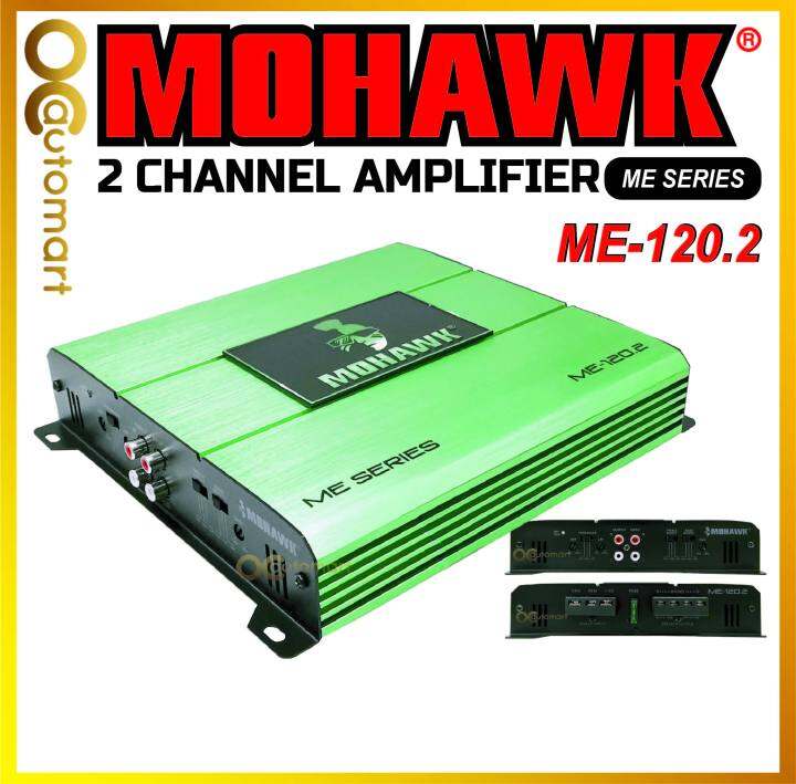 Mohawk Amplifier ME Series 2 Channel High Power Amplifier ME120.2 Power ...