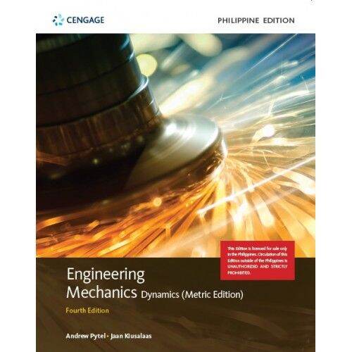 Engineering Mechanics: Dynamics (2020) by Andrew Pytel, Jaan Kiusalaas ...