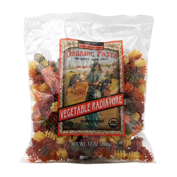 Trader Joe's Vegetable Radiatore Organic Macaroni Pasta (340g) | Lazada PH