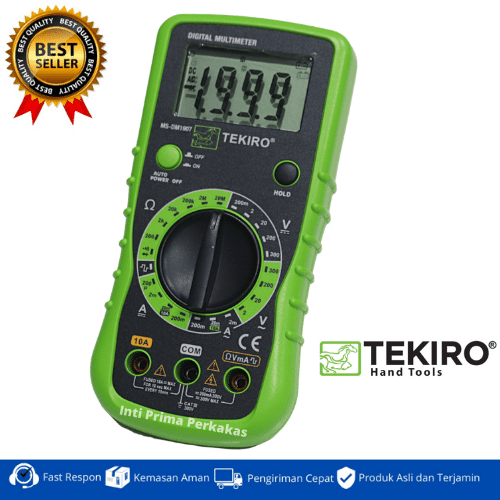 Multimeter Digital / Multitester Digital TEKIRO MS-DM1907 | Lazada ...