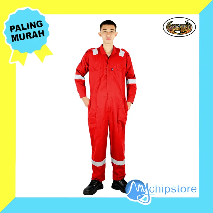 Wearpak Langsungan Kerja Proyek Safety Tangan Panjang ASGARD Scotlight ...