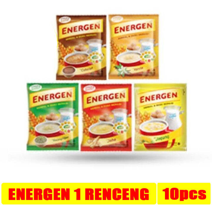 ENERGEN SERIAL KEMASAN BARU 1 RENCENG 10 PCS 30gr ISI LEBIH BANYAK ...