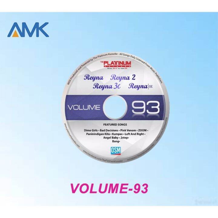 Platinum Reyna 1 / Reyna 2 / Reyna 3C / Reyna SE New Updated Volume 93 CD Tape | Lazada PH