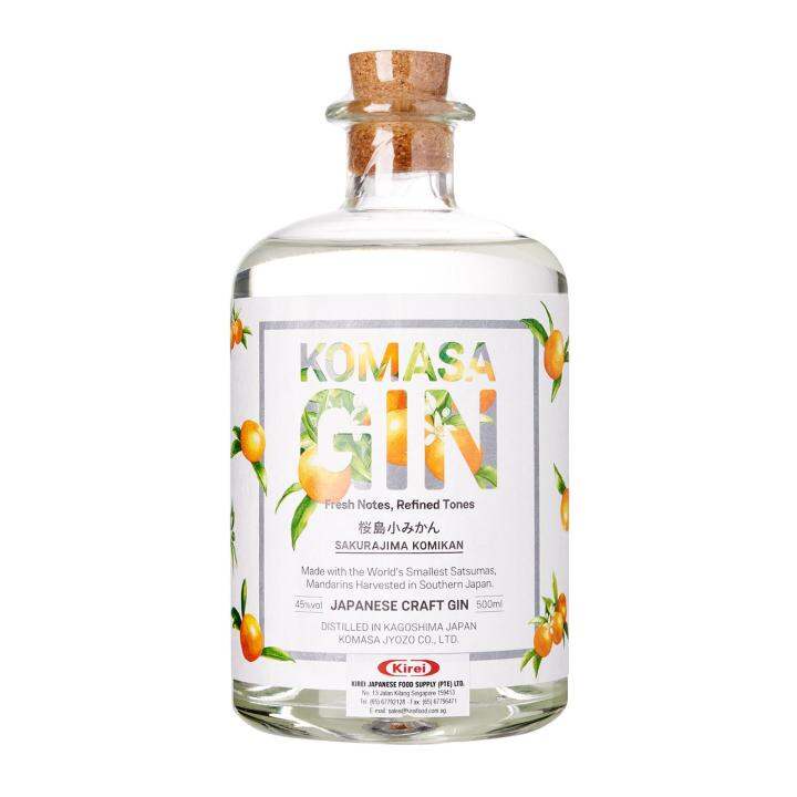 Komasa Japanese Craft Gin Sakurajima Komikan Orange 500ML 45% | Lazada Singapore