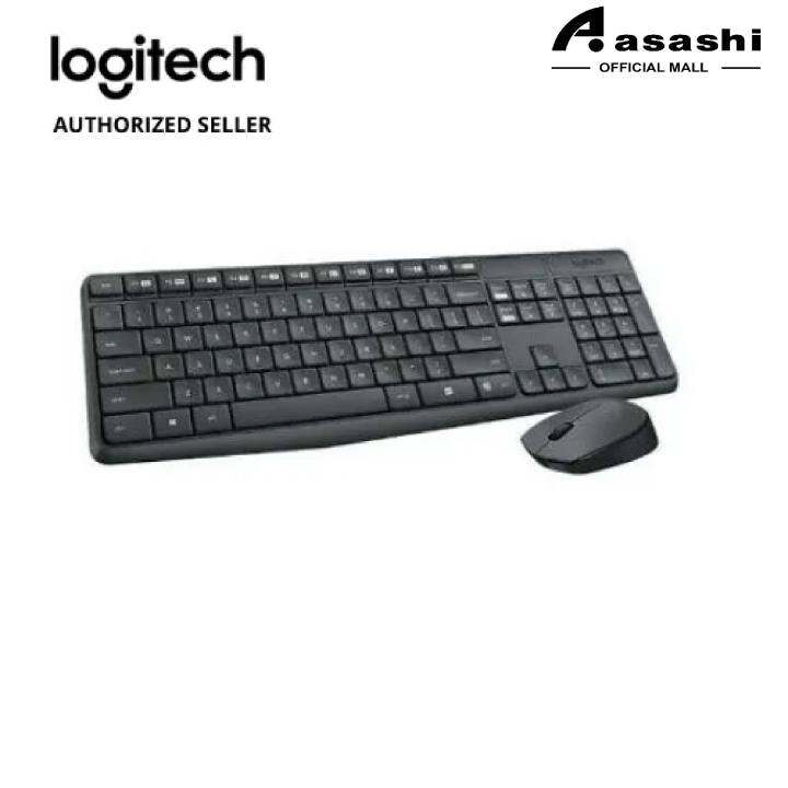 Logitech Mk235 Wireless Keyboard And Mouse Combo 920 007937 Lazada