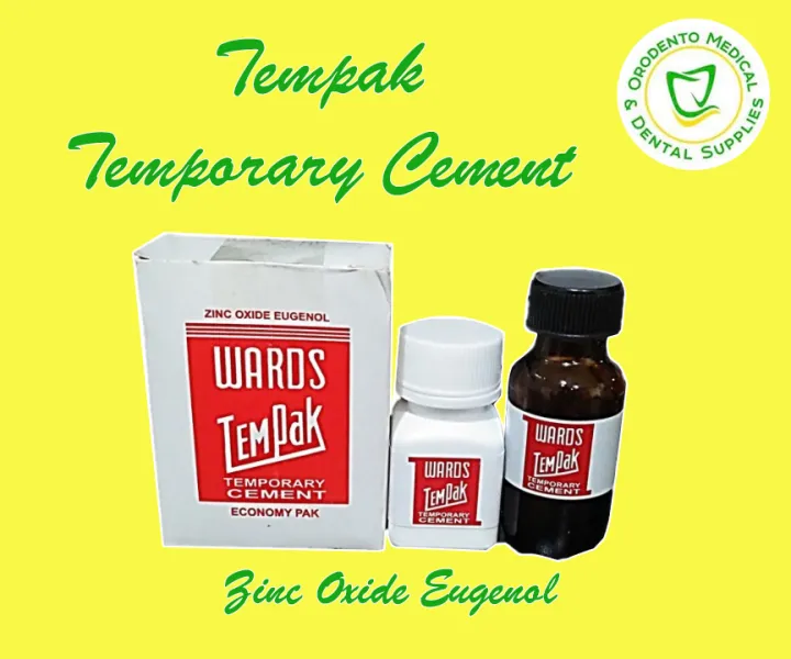 Tempak Temporary Cement Economy Pack Zinc Oxide Eugenol | Lazada PH