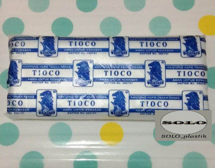 Plastik Tahan Panas Tioco HDPE anti panas 25x40 - 30x45 500gram plastik ...