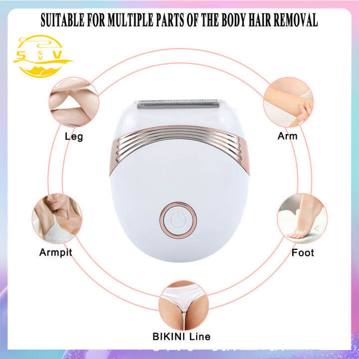 Electric Shaver Bikini Armpit Hair Private Leg Hair Removal Knife ...