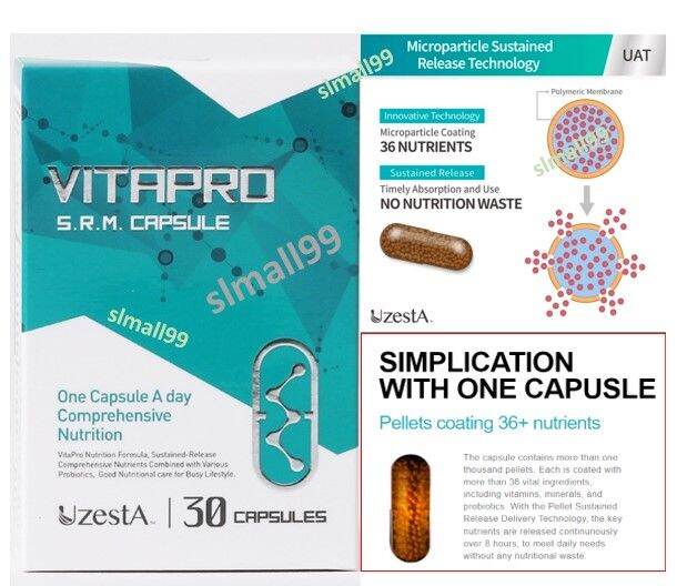 VITAPRO S.R.M CAPSULE 善宝营养缓释微粒胶囊( 30 capusules | Lazada