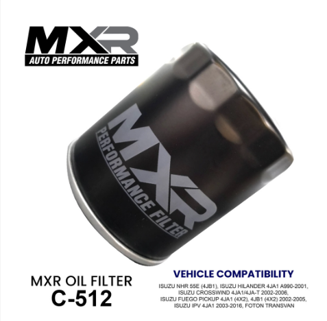 MXR OIL FILTER FOR FOTON TRANSVAN | Lazada PH