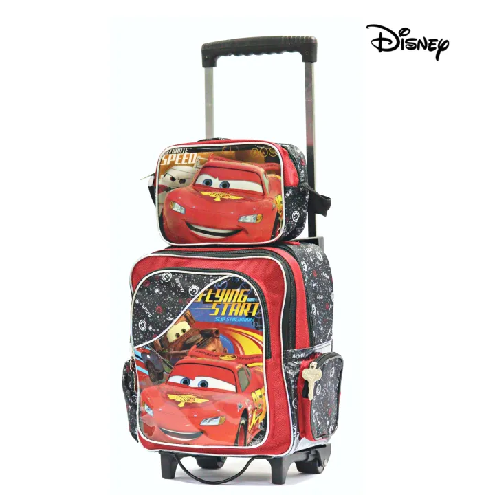Disney Cars Lightning Mcqueen Grade School Trolley Bag Set | Lazada PH