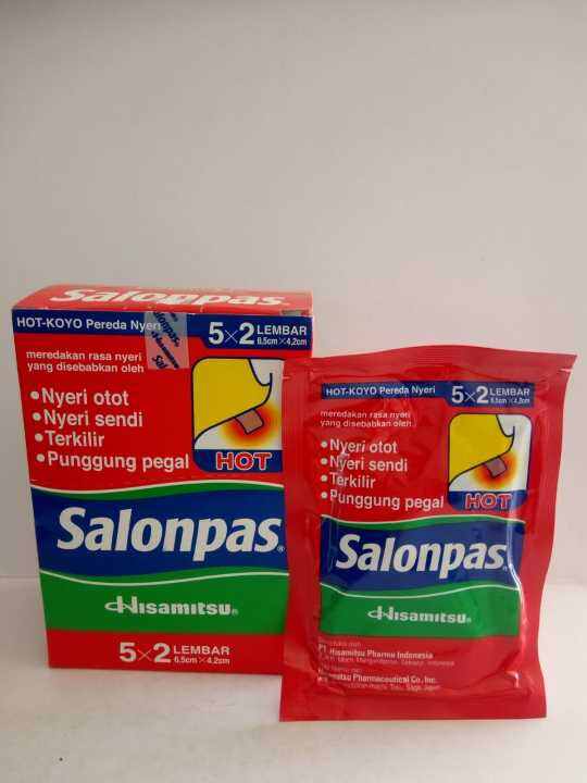 SALONPAS KOYO SUPER MERAH HOT 10 | Koyo Salonpas Super Merah | Salonpas ...