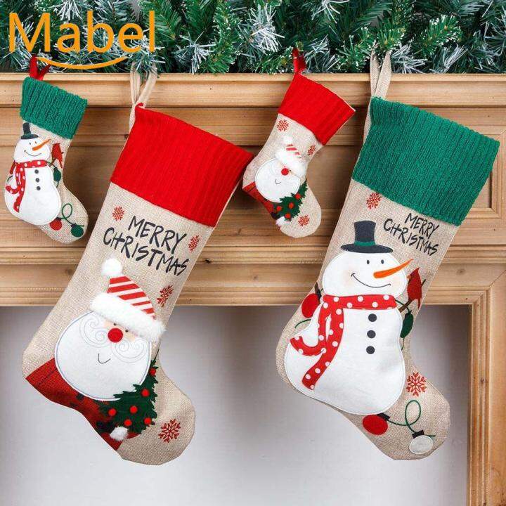 SDFBN ตีมคริสมาต ความคิดสร้างสรรค์ น่ารัก มนุษย์หิมะ ถุงของขวัญ ซานต้า ...