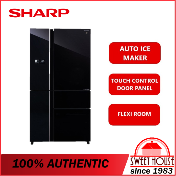 Sharp Refrigerator (800L) J-Tech Inverter with Auto Ice Maker Hikaru ...