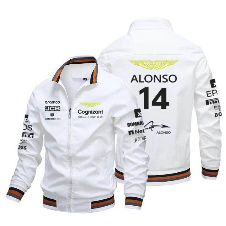 2023 Aston Martin Formula One F1 Jacket AM14 Fernando Alonso Jack Van ...