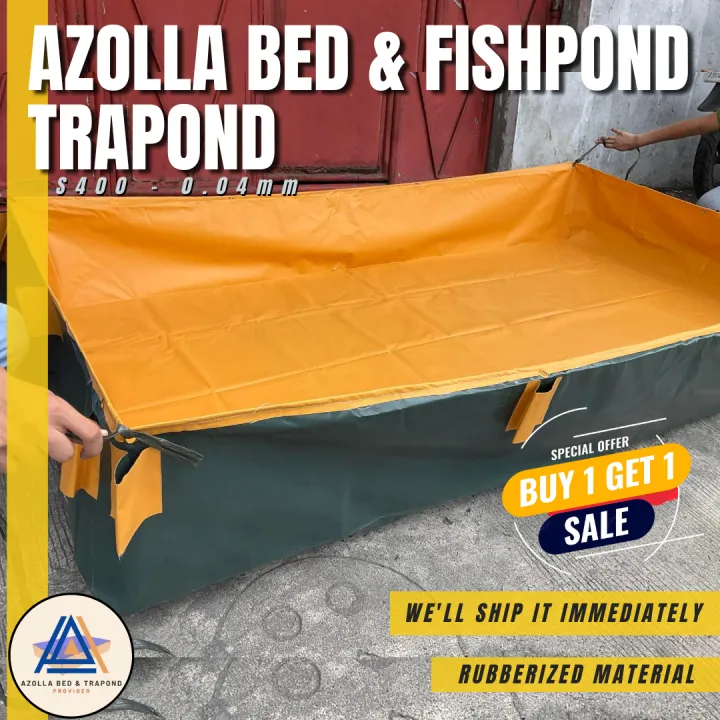 BUY 1 GET1! 6x10x1FT Original Maruyama (Azolla/Trapond) All in one Tarpaulin used for Azolla ...