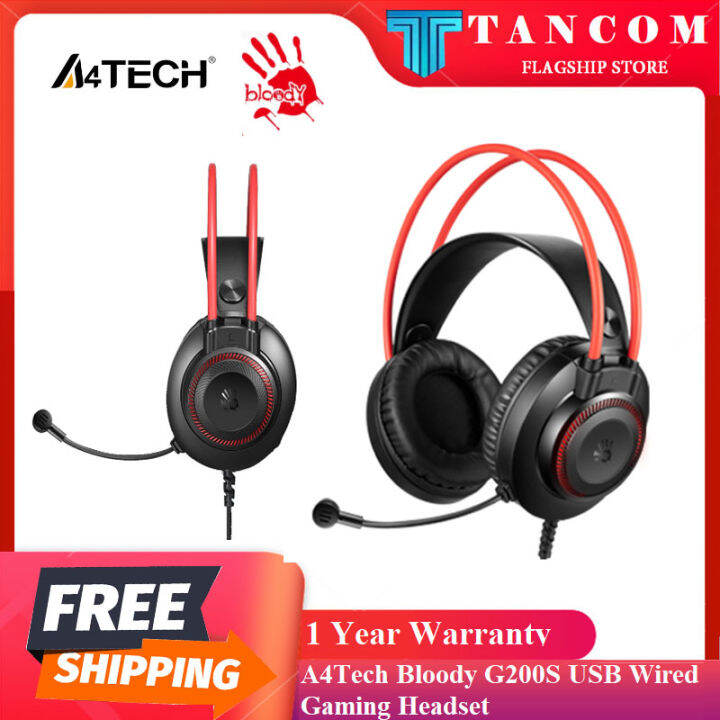 A4Tech Bloody G200S USB Wired Gaming Headset | Lazada PH
