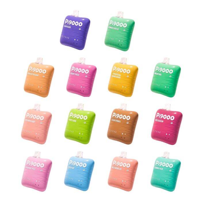 High-quality Elf Bar Pi9000 with Battery and Liquid Indicator | Lazada PH