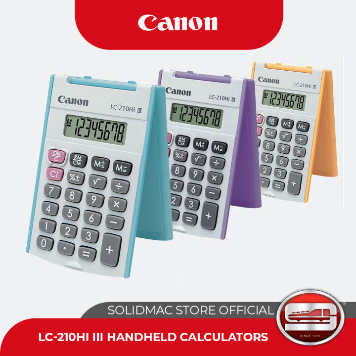 Canon LC-210HI III Handheld Calculator 8 Digits | Lazada PH