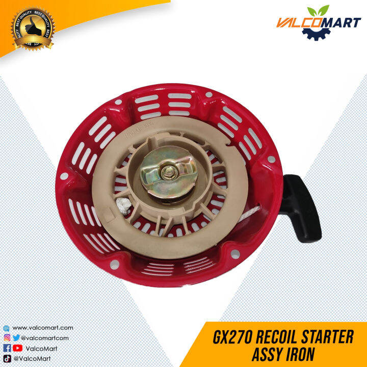 Recoil Starter Assy / Set Iron / Besi GX270 | Lazada Indonesia