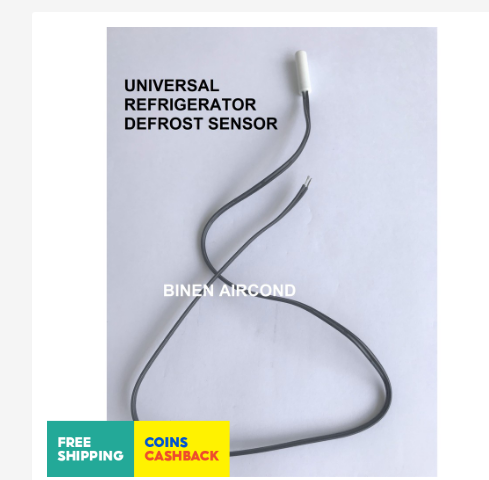 Universal refrigerator defrost sensor temperature sensor | Lazada PH