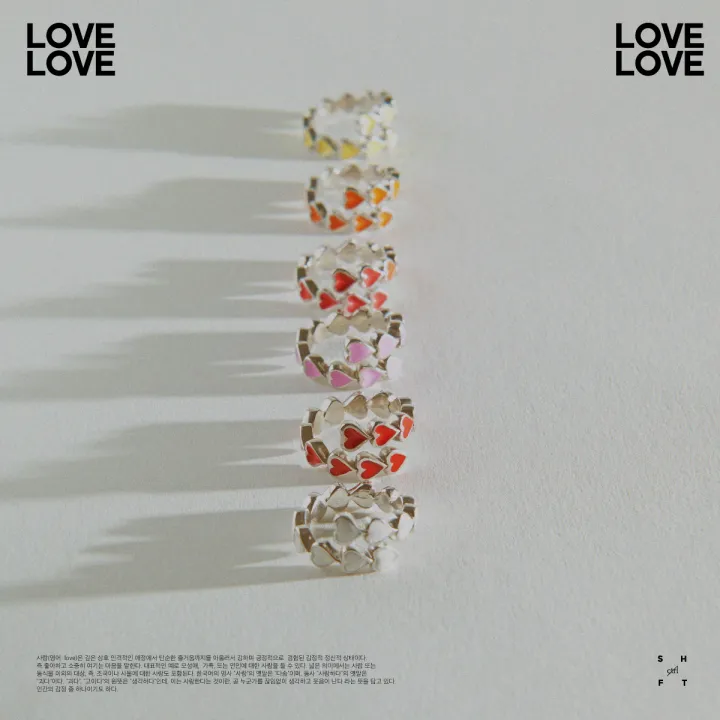 (Preoder 3days) Ctrlshift - LOVE ring | Lazada.co.th