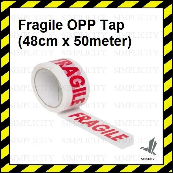 Fragile OPP Tape (48mm x 50meter) | Lazada