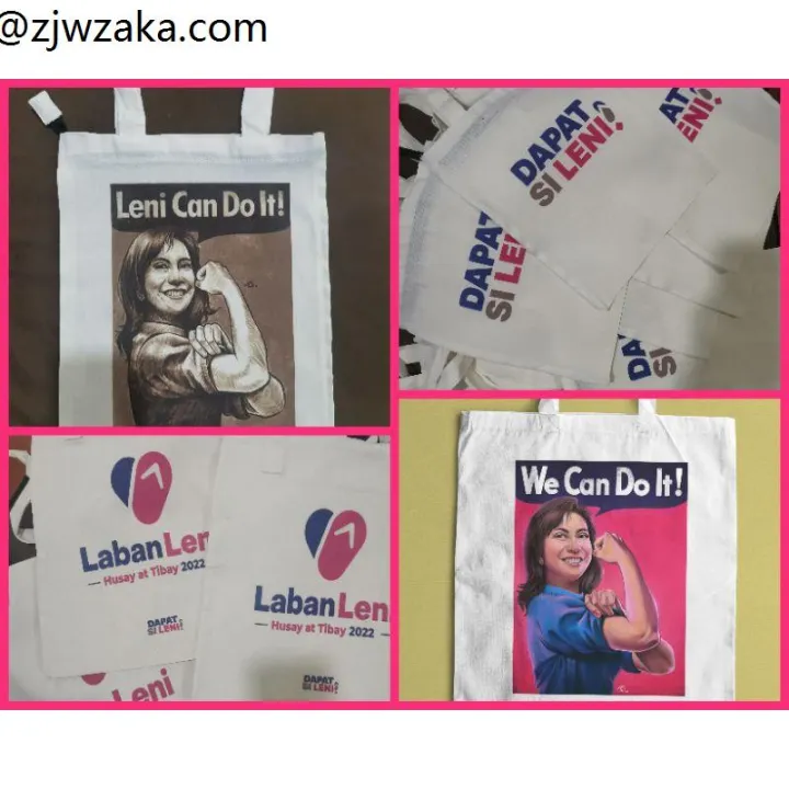 WaifuStuff Laban Leni Dapat Si Leni Leni Can Do It Tote Bags Kakampink ...