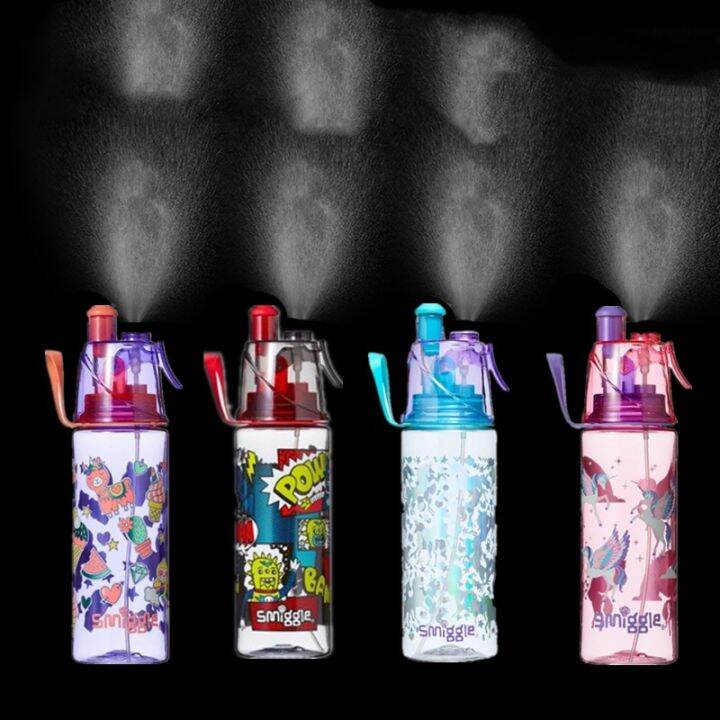 Smiggle Lively Spritz Drink Bottle 560Ml child student kids cup Unicorn ...
