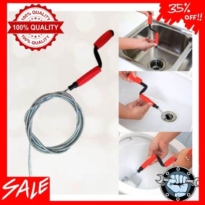 Pang Tanggal Barado 3 Meters and 1.5M Declogger Pipe Clog Drain Remover ...