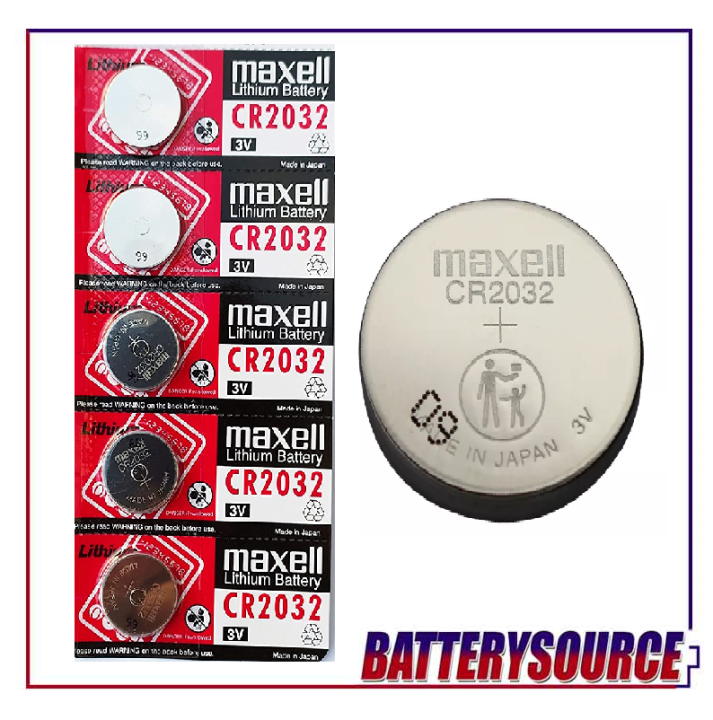 Cmos battery CR2032 3V CR-2032 (5PCS PER CARD) | Lazada PH